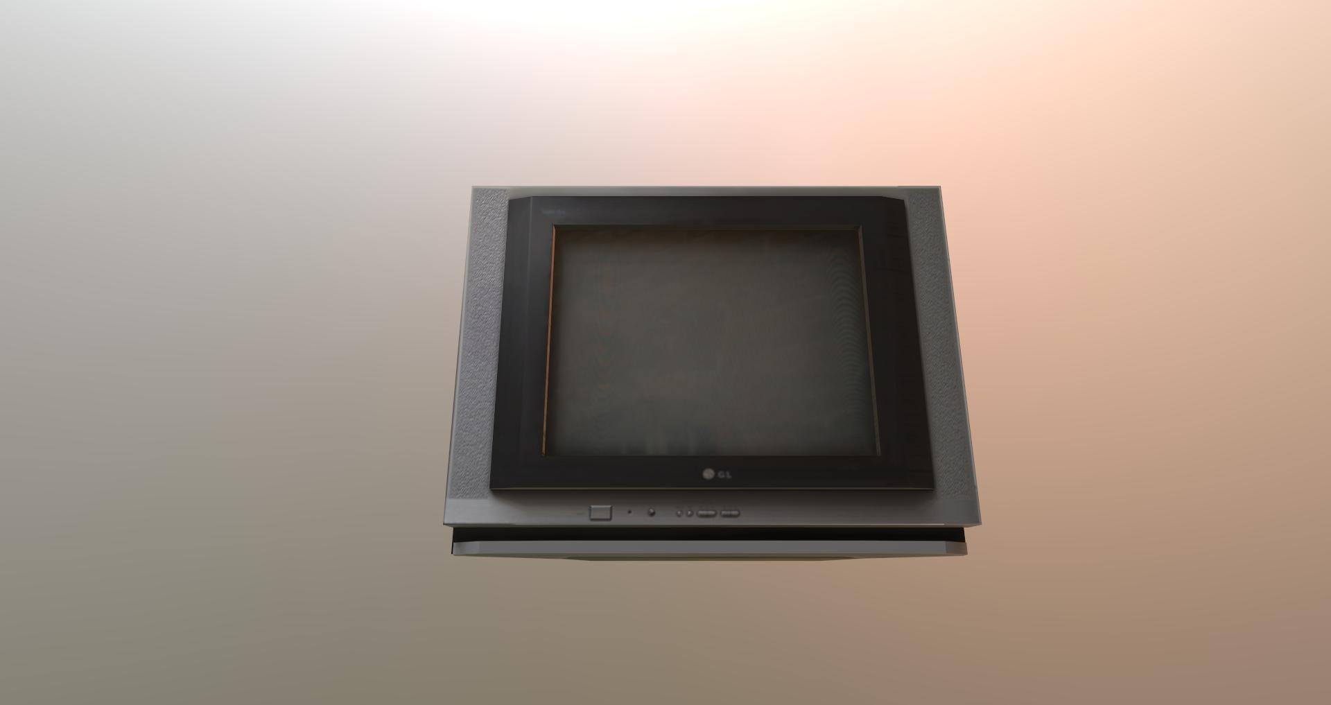 Crt Tv 3D Model - TurboSquid 1355072