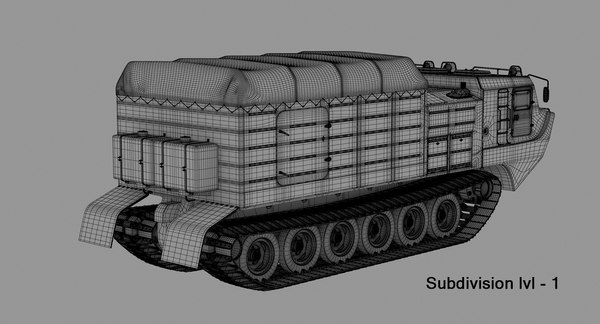 modelo 3d DT-30 Vityaz - TurboSquid 1165879