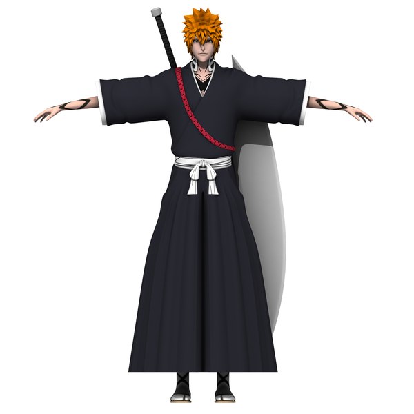 Characters Bleach 3D Models for Download | TurboSquid