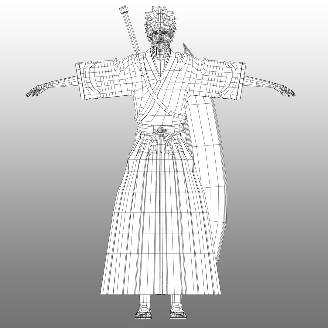 3d Model Ichigo Bleach