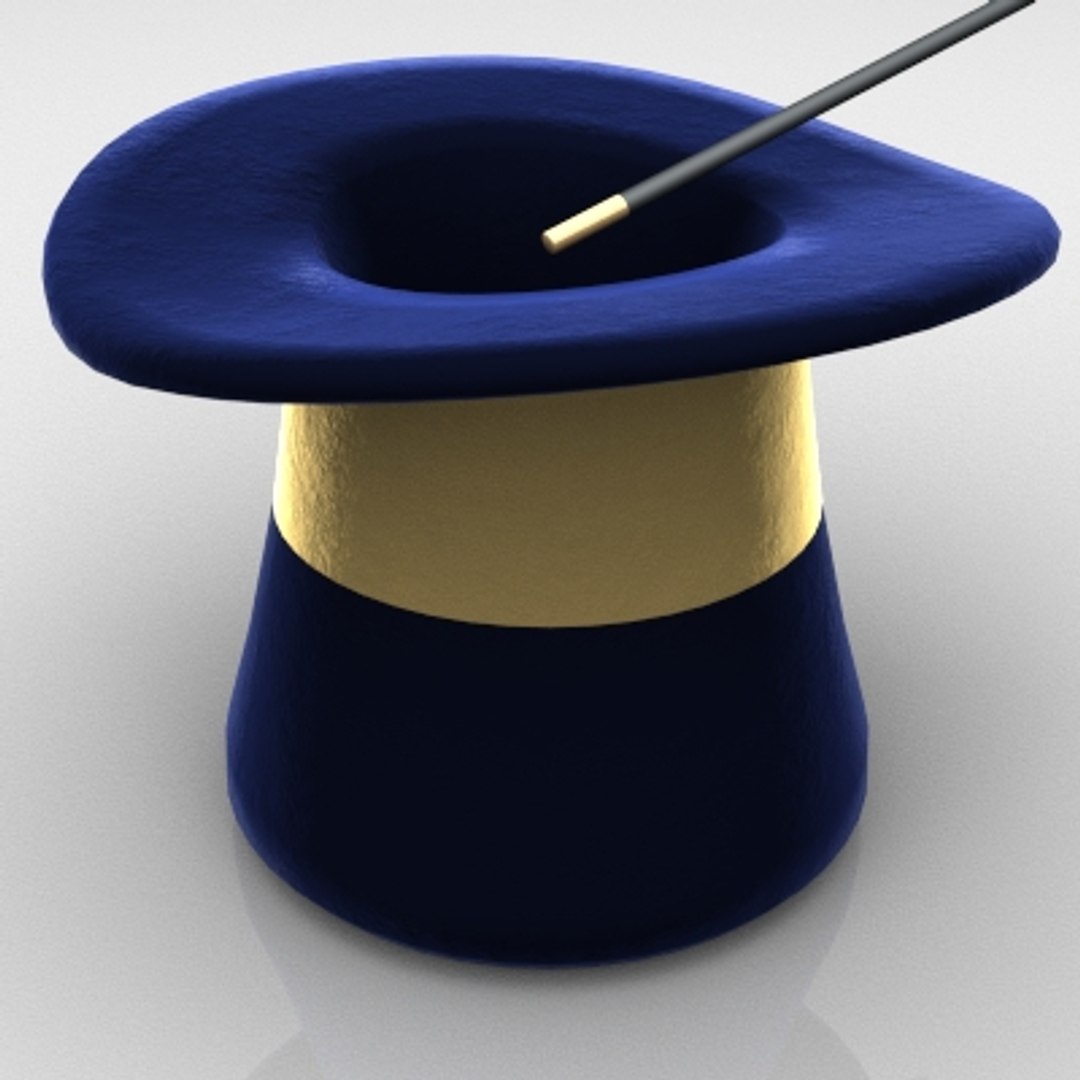 magic hat 3d model