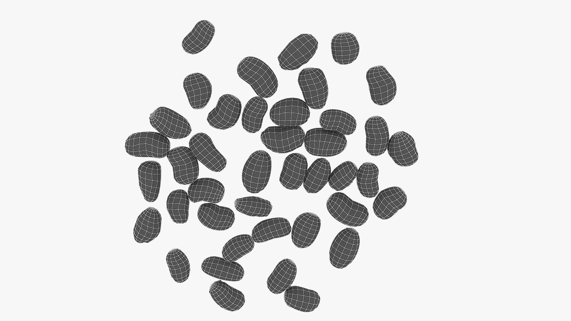 Jelly Bean 3D Model - TurboSquid 1685801