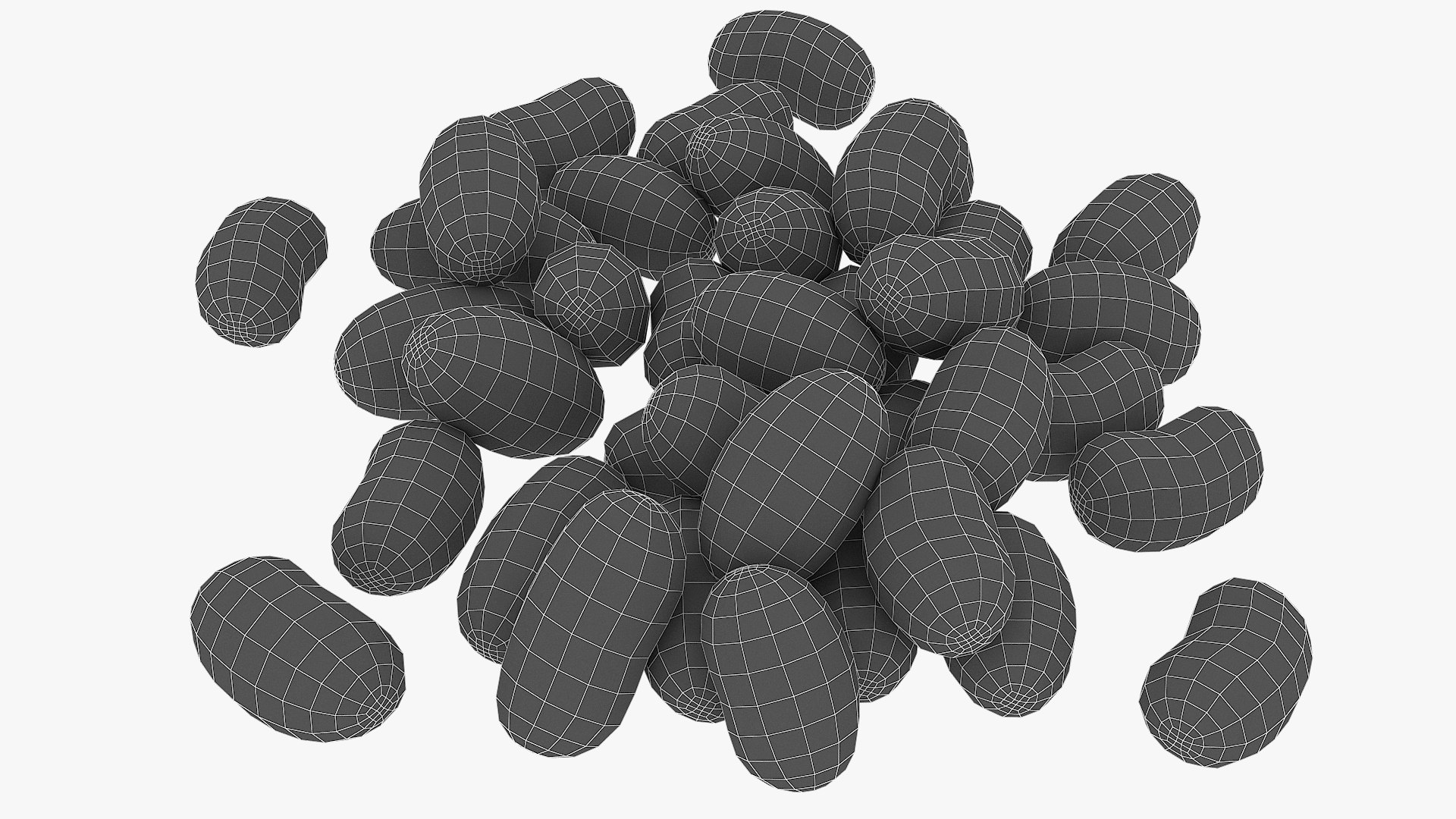 Jelly Bean 3D Model - TurboSquid 1685801