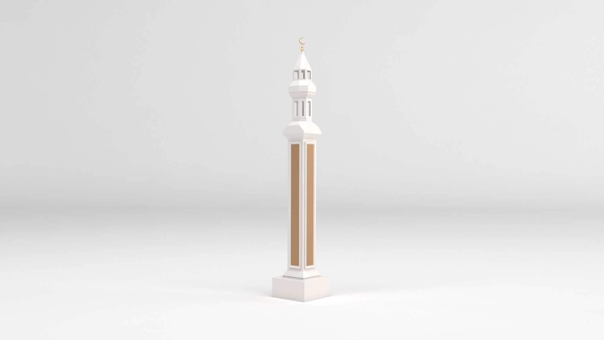 3D Minaret - TurboSquid 1786106