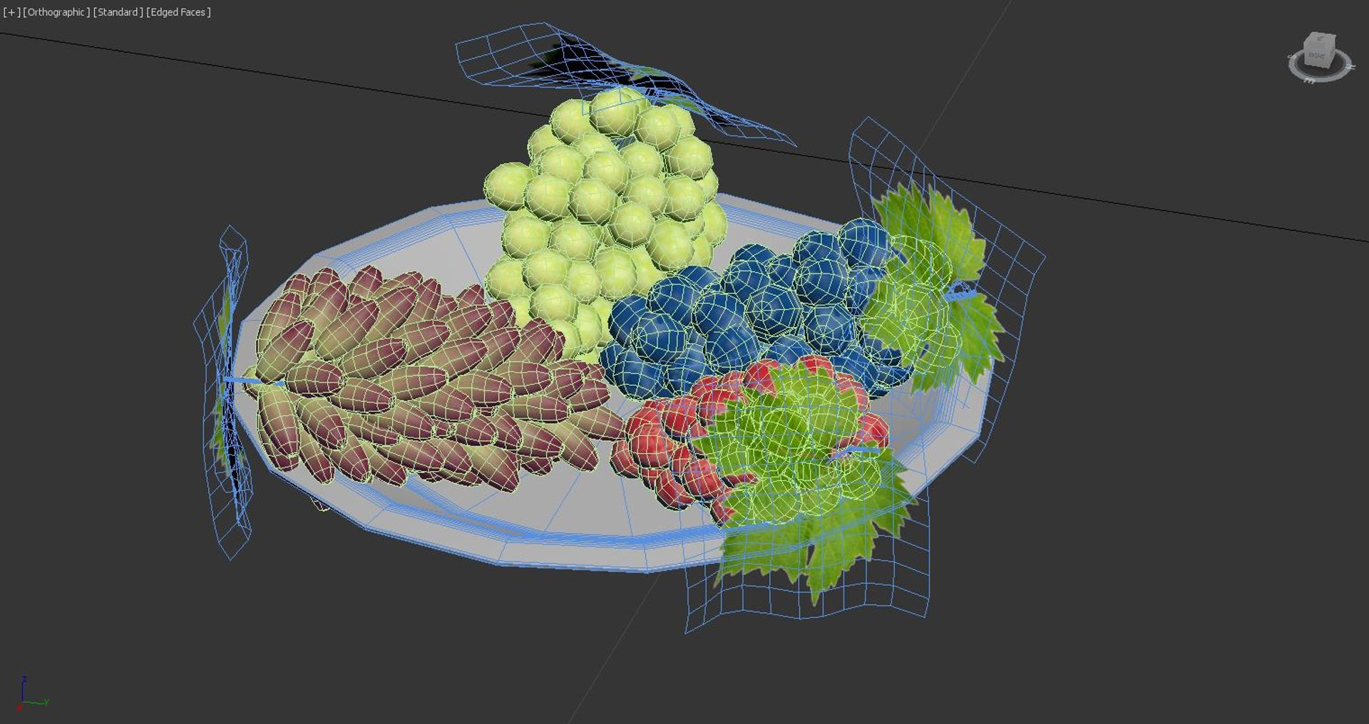 Fresh Juicy Grapes 3D - TurboSquid 1436144