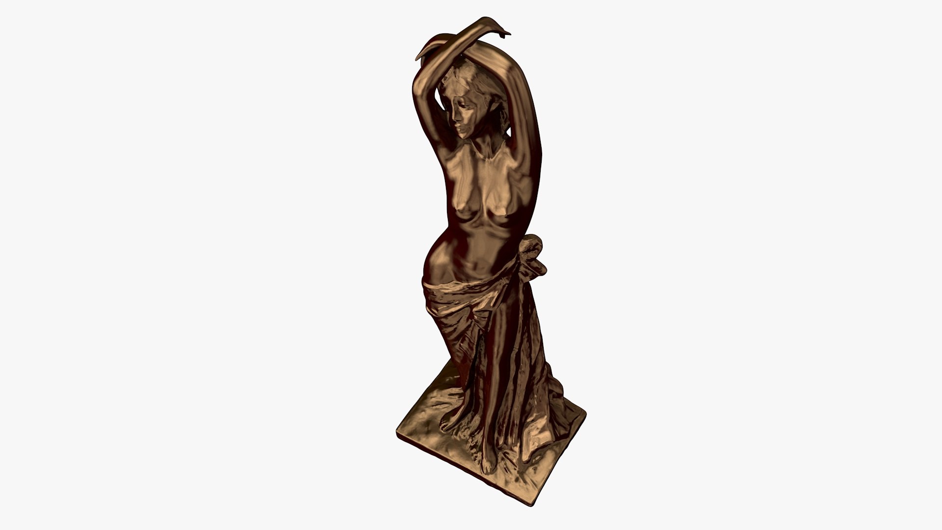 Female statue 3D model - TurboSquid 1228175