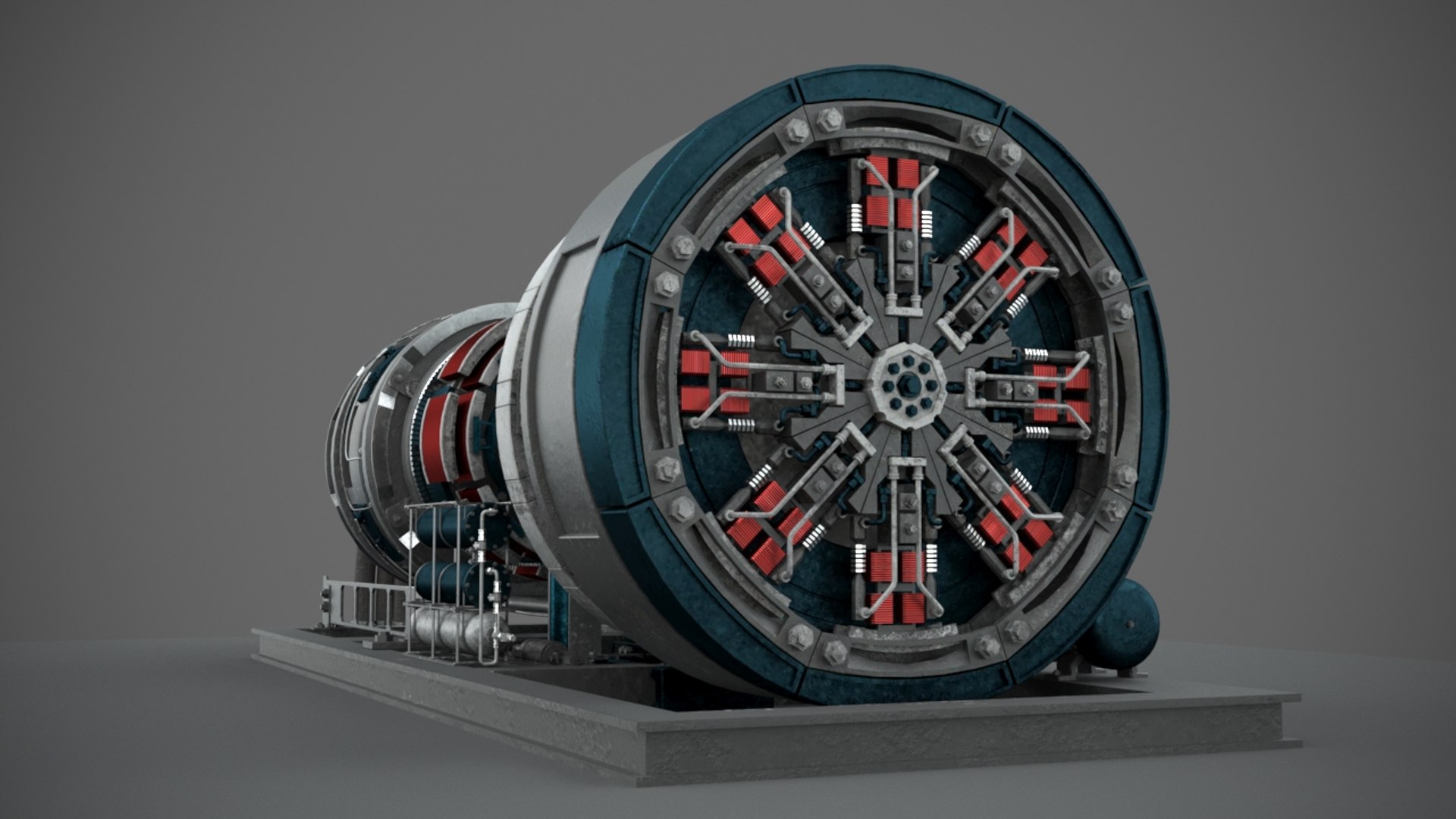 Machinery Device Industrial 3D Model - TurboSquid 1443925