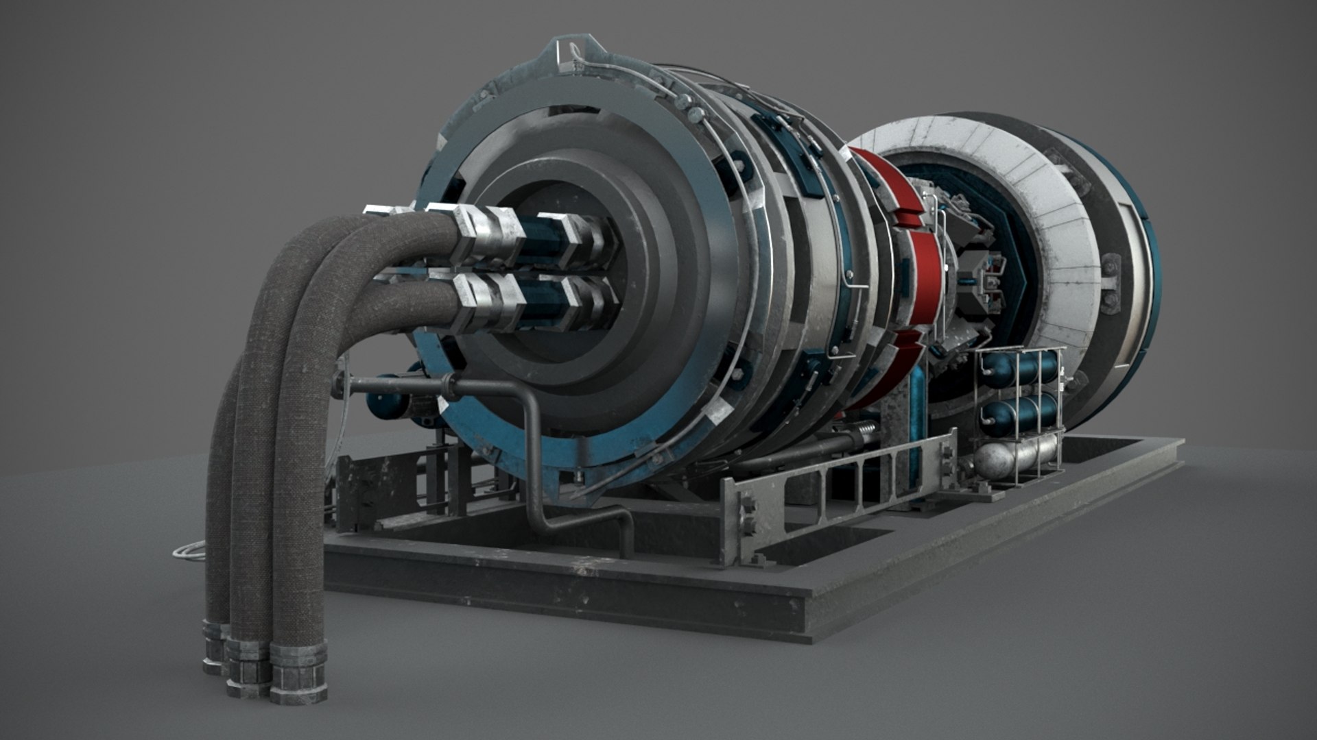 Machinery Device Industrial 3D Model - TurboSquid 1443925
