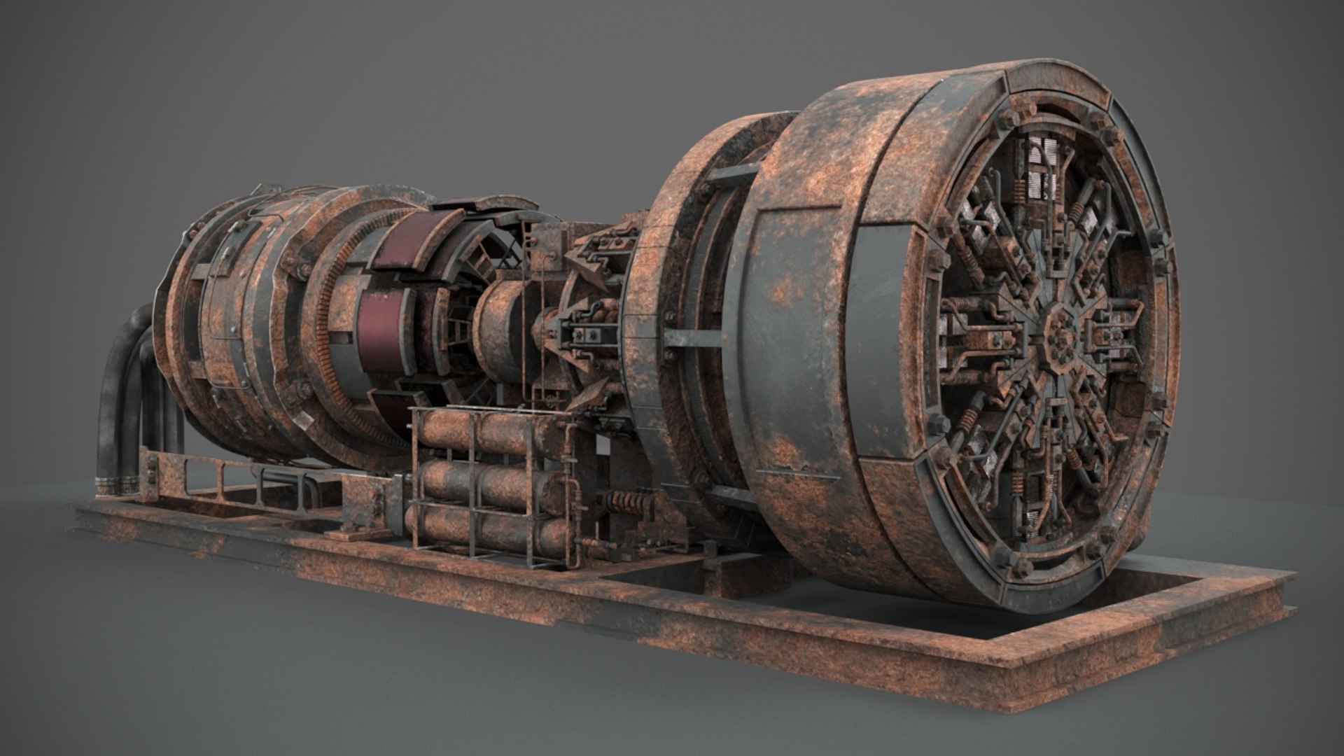 Machinery Device Industrial 3D Model - TurboSquid 1443925