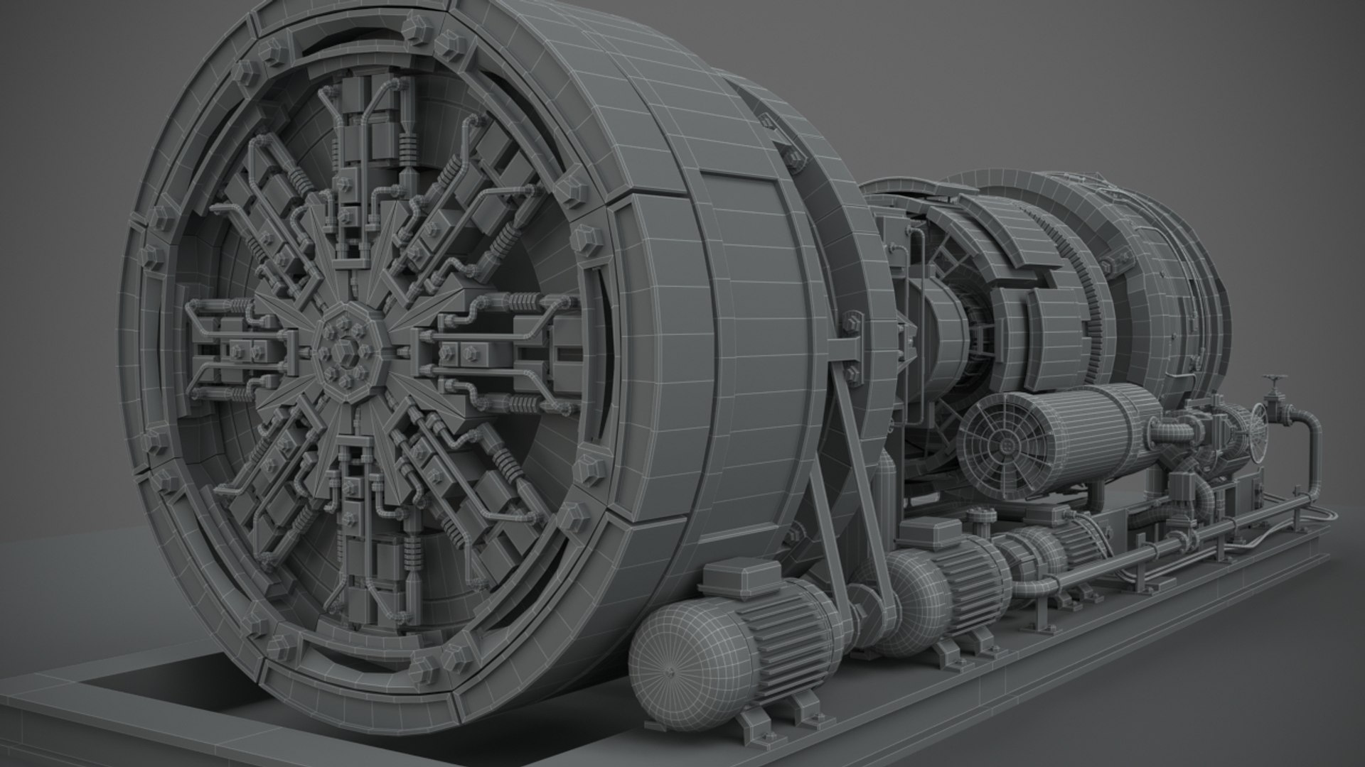 Machinery Device Industrial 3D Model - TurboSquid 1443925