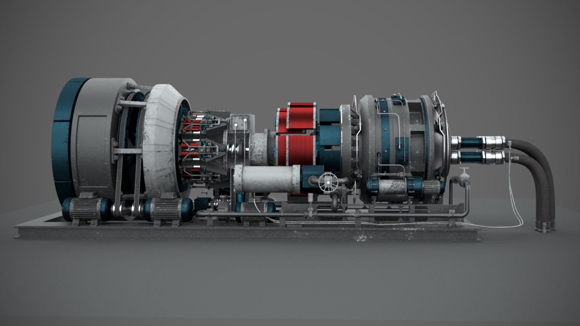 Machinery Device Industrial 3D Model - TurboSquid 1443925