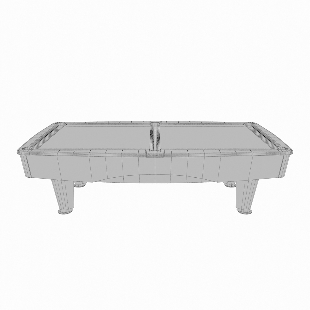 3D Model Brunswick Metro Pool Table - TurboSquid 1252235