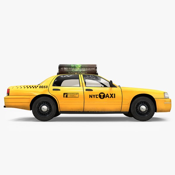 Yellow Cab New York 3D Models for Download | TurboSquid