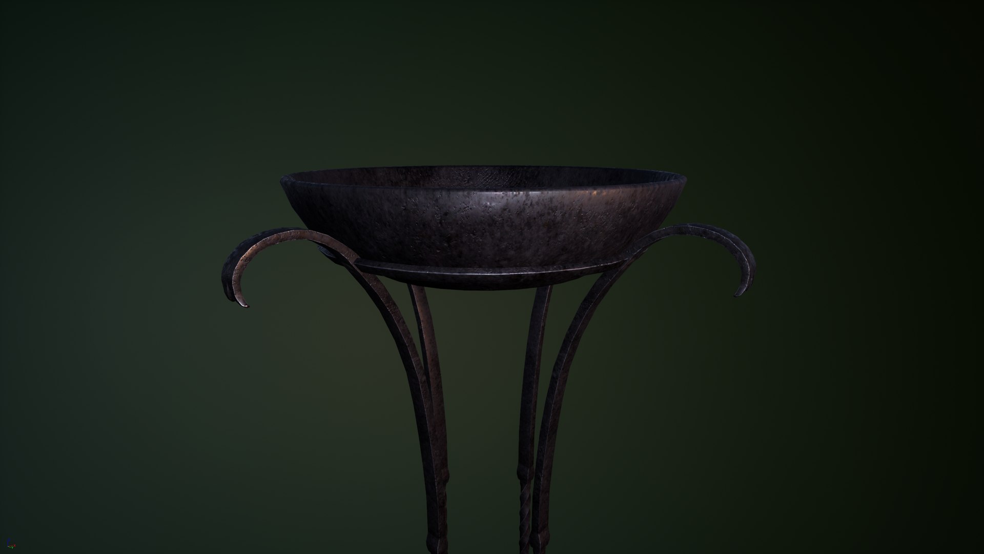 3D Ancient Brazier - TurboSquid 1480691