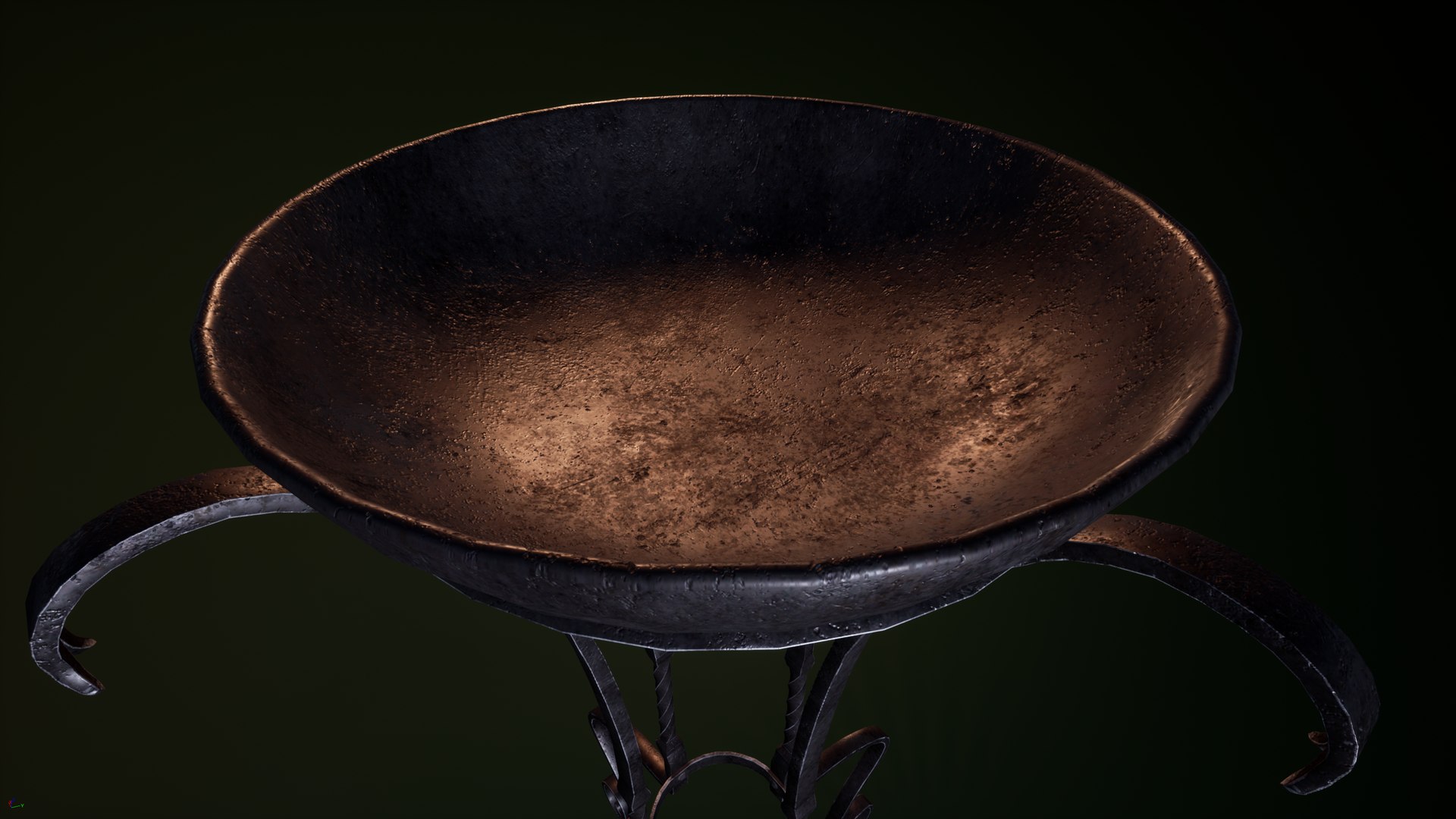 3D ancient brazier - TurboSquid 1480691