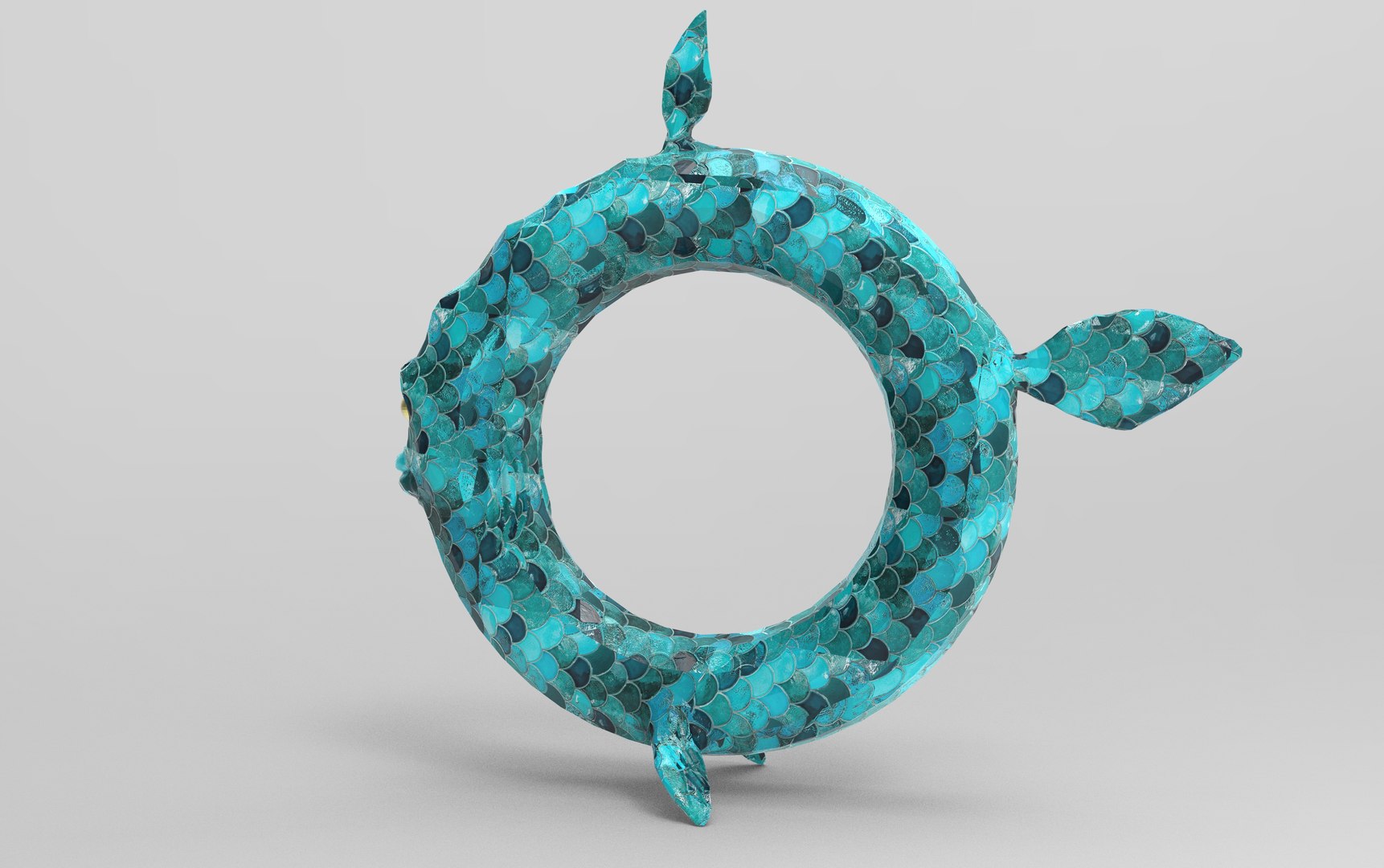 Fish Torus 3D Model - TurboSquid 1958769
