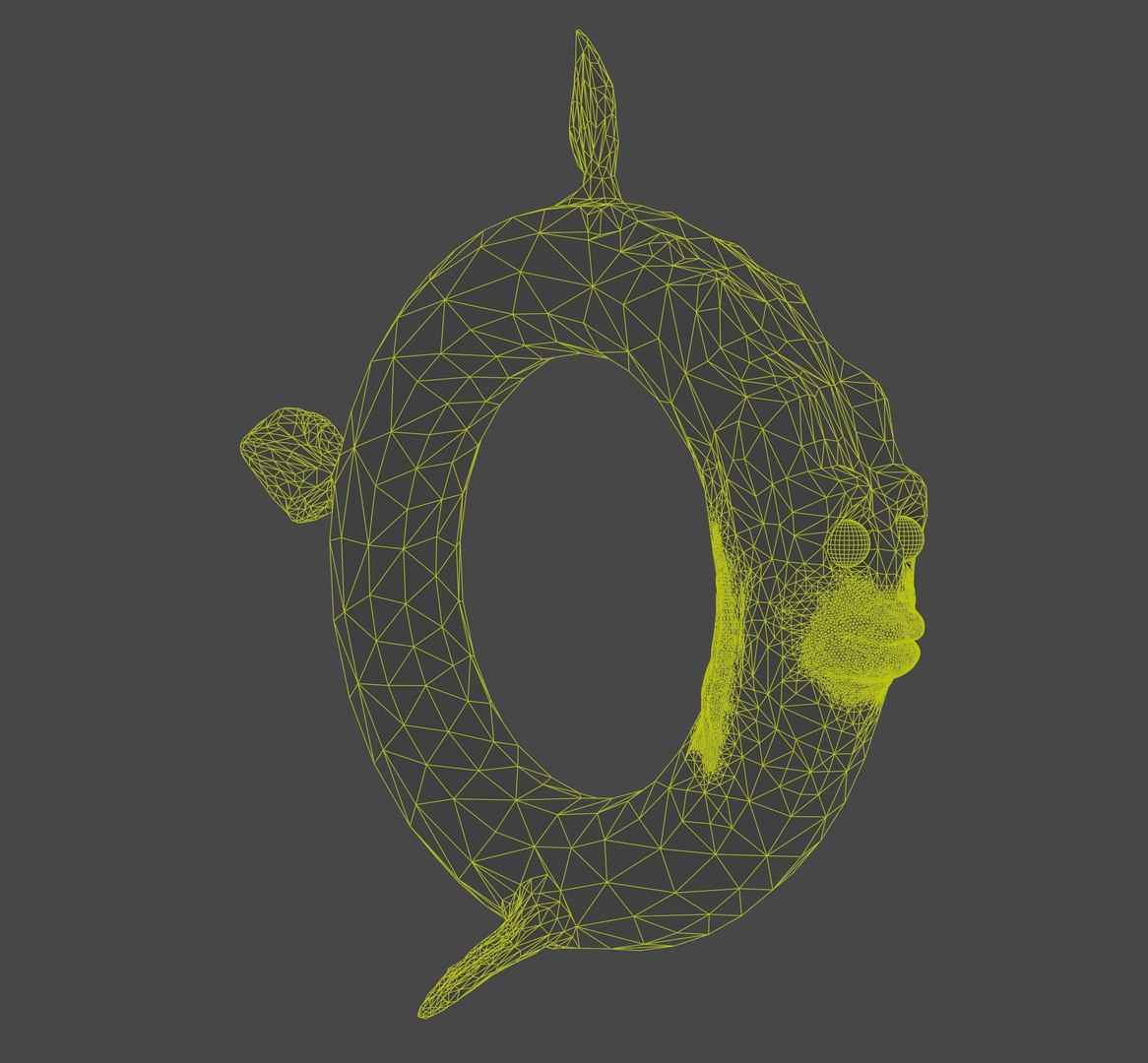 Fish Torus 3D Model - TurboSquid 1958769