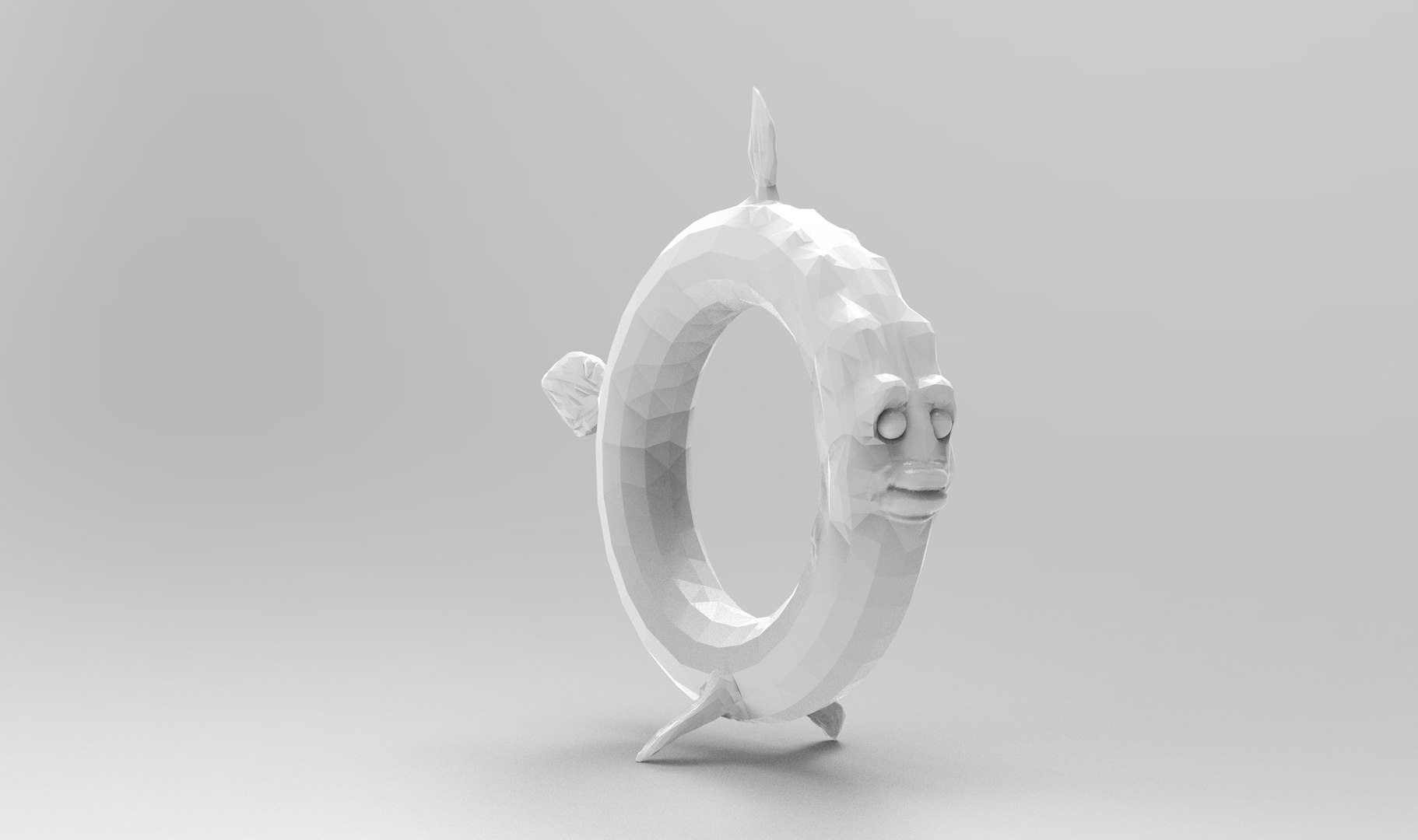 Fish Torus 3D Model - TurboSquid 1958769