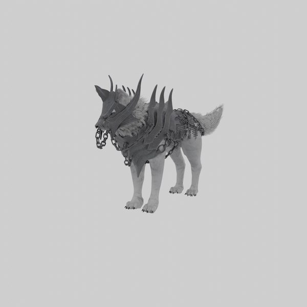 modelo 3d Guardian Wolf - TurboSquid 2079944