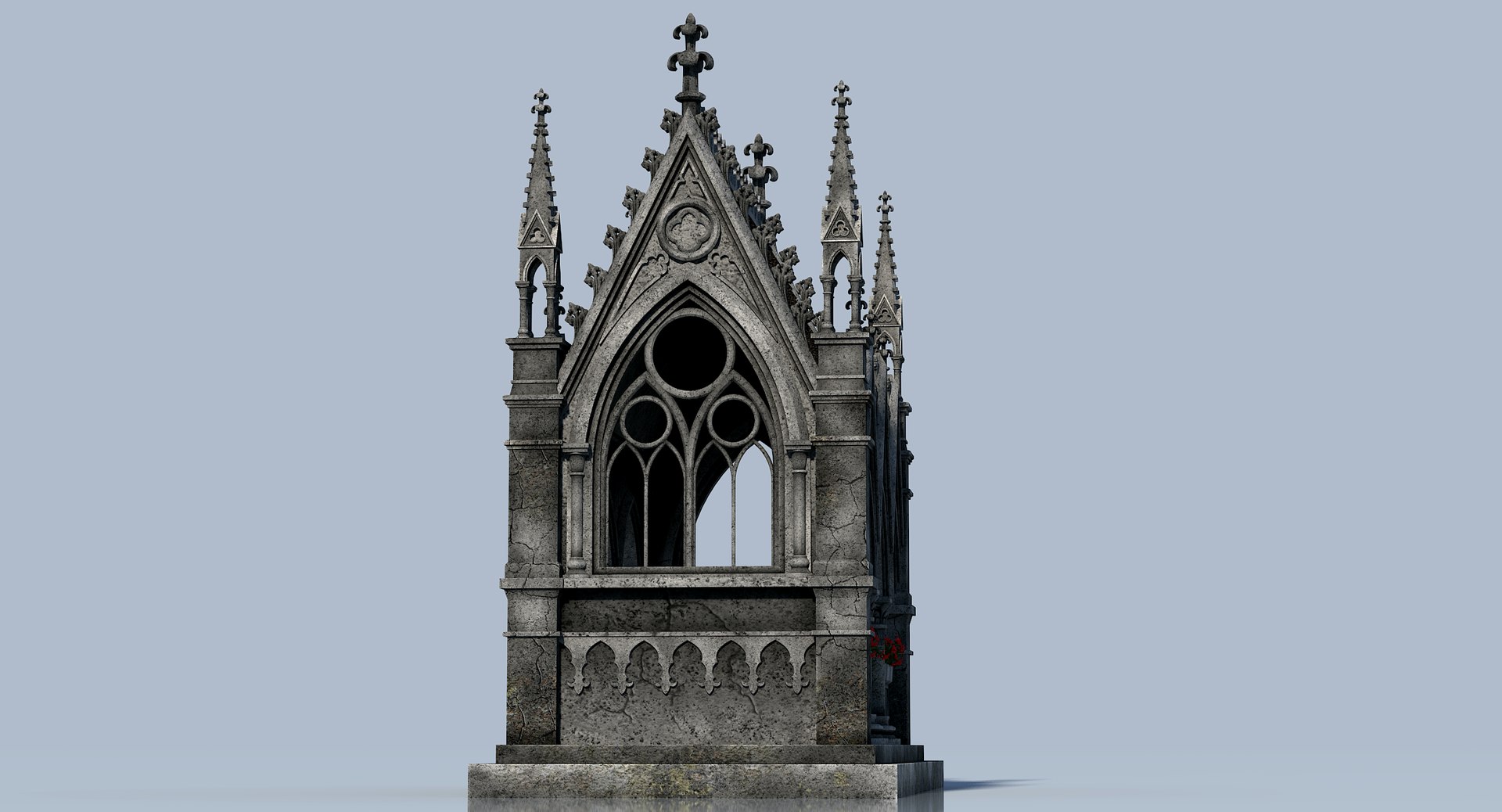 3D Model Gothic Pavilion - TurboSquid 1229932