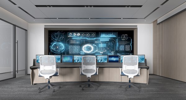 control room 3D 모델 - TurboSquid 2026850