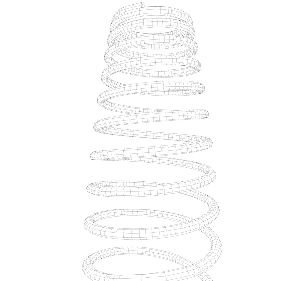 3D Metal Spiral Spring Model - TurboSquid 1410202