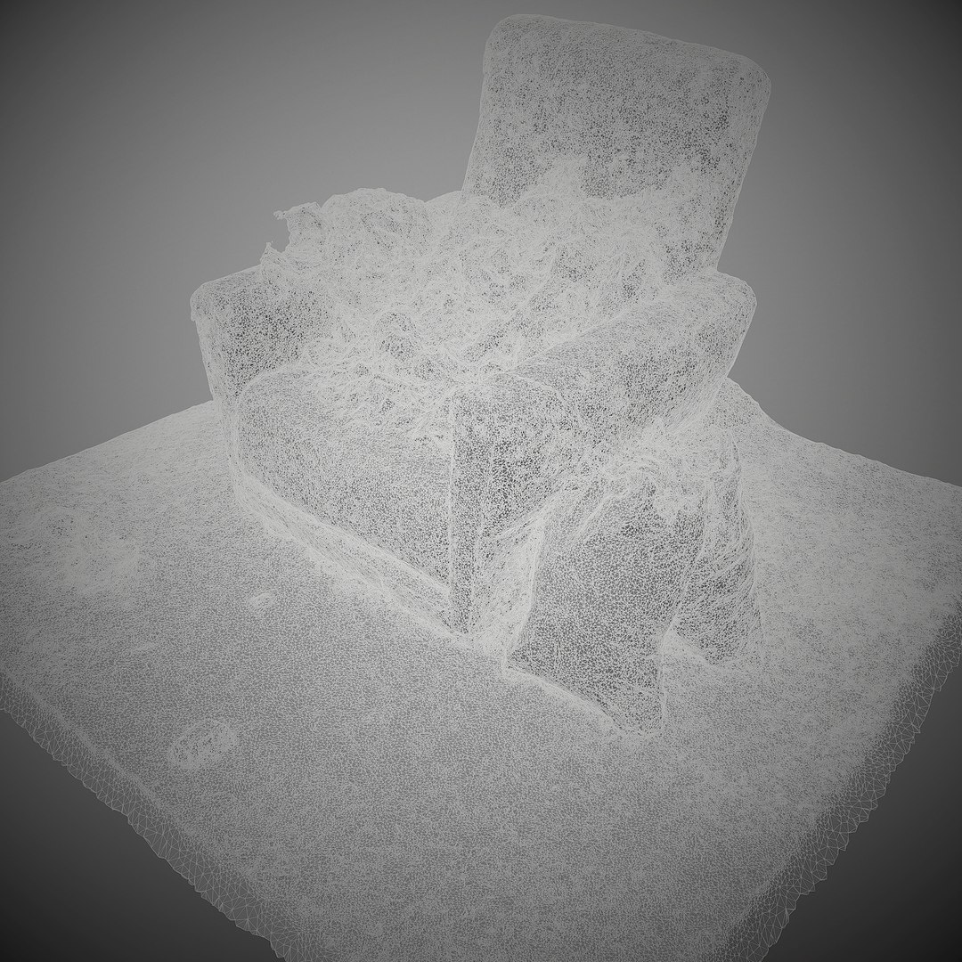 Trash Toys Armchair Model - TurboSquid 1443352