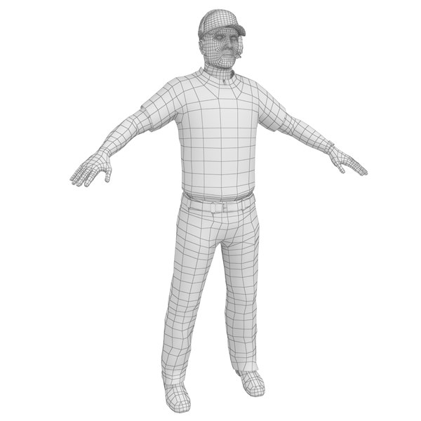 3D american football coach - TurboSquid 1325664