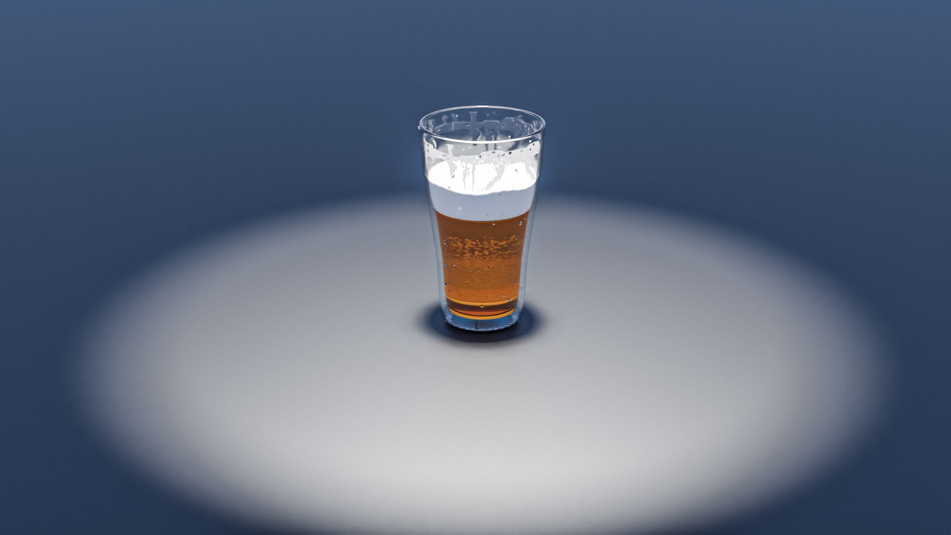3D Glass Of Beer Model - TurboSquid 1946991