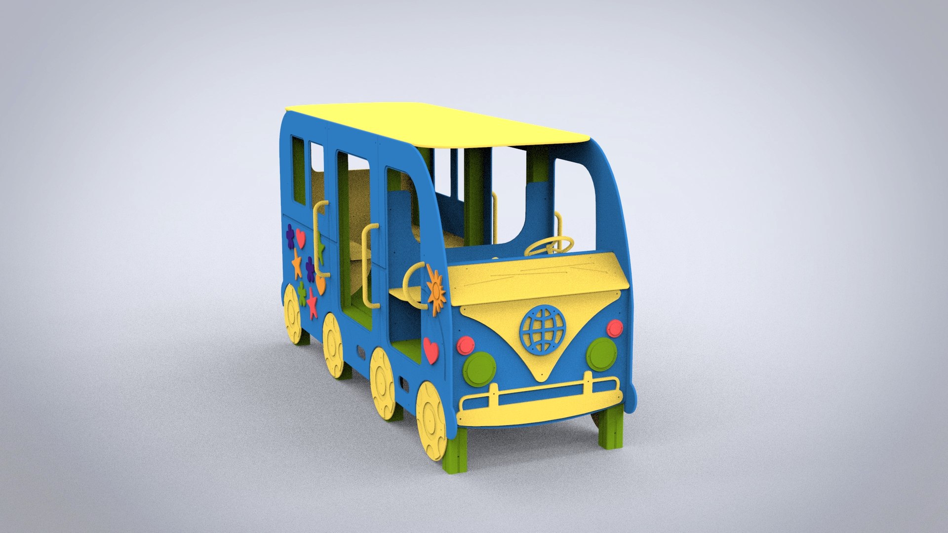 3D Playground For Kids Model - TurboSquid 1944312