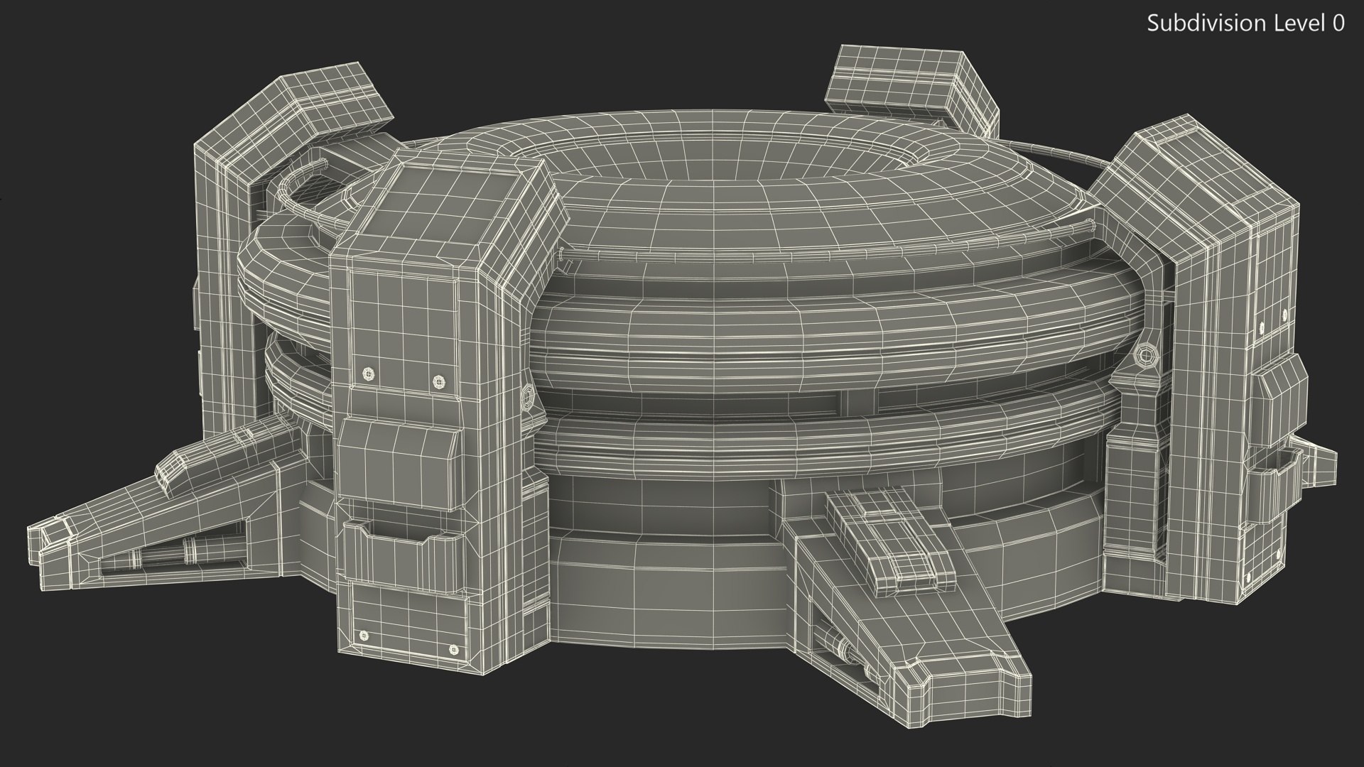 Futuristic Control Panel 3D Model - TurboSquid 2292221
