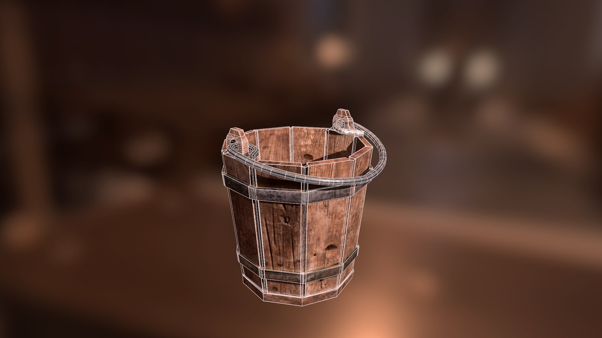 Medieval Bucket Games Fbx