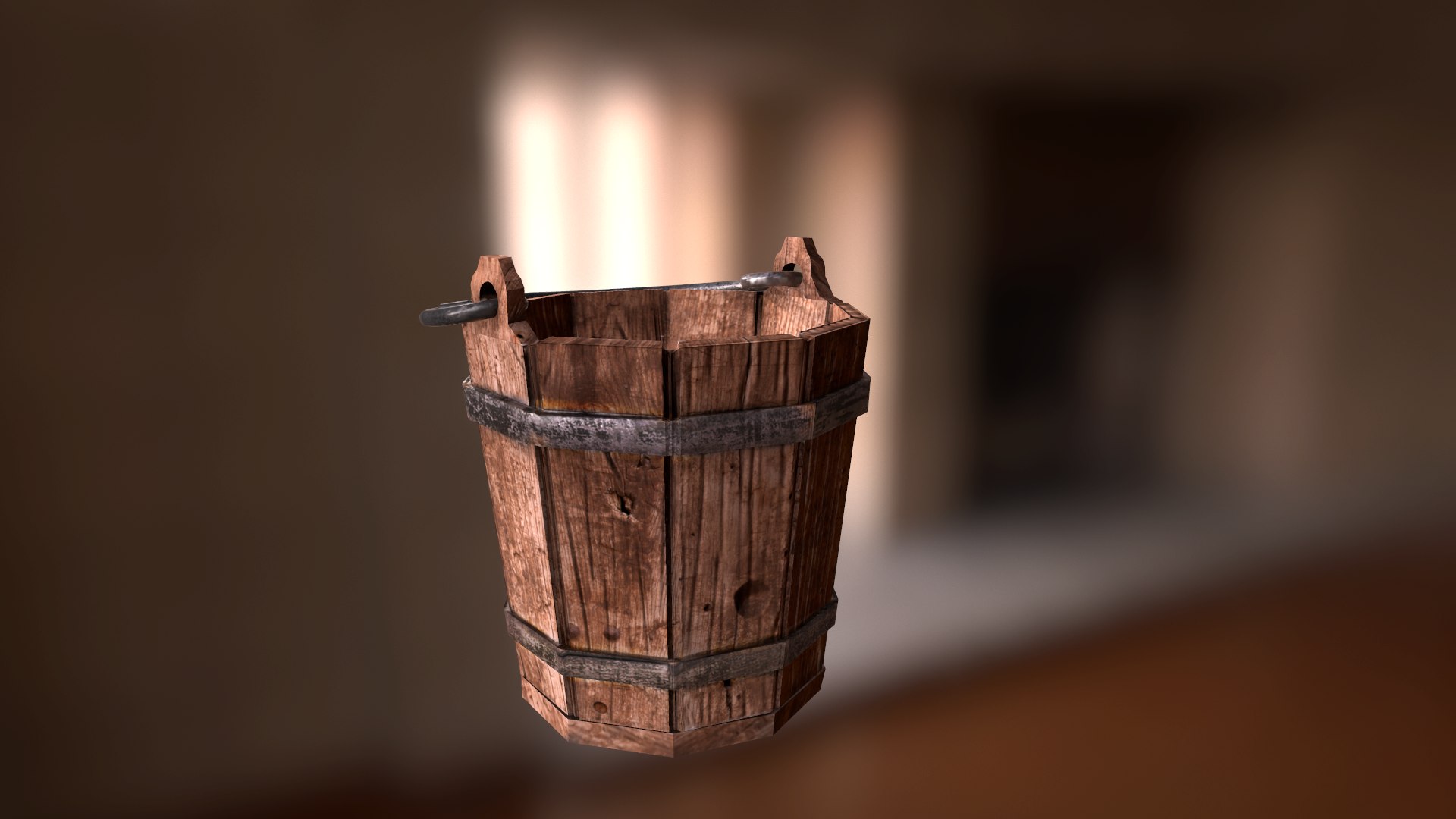 Medieval Bucket Games Fbx