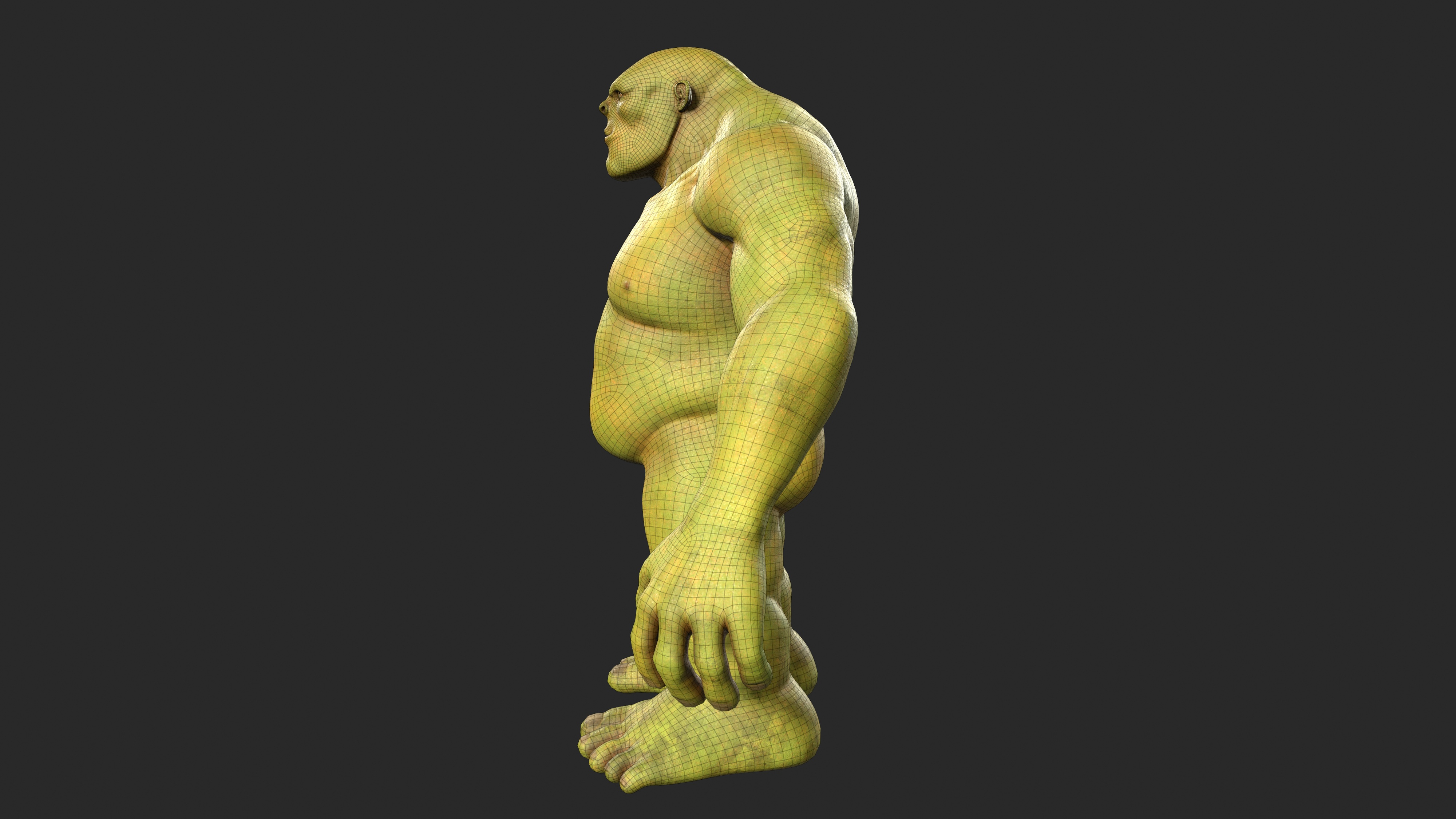 Character troll body base 3D model - TurboSquid 1495232