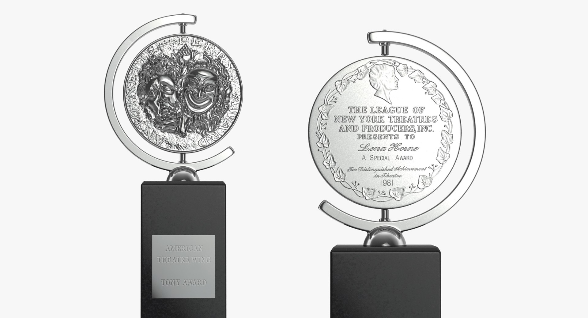 3d Model Tony Award Excellence Theatre