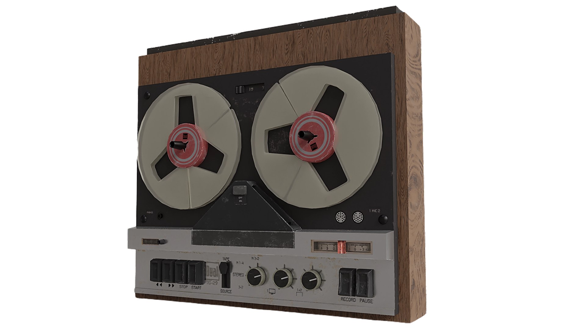 RECORD PLAYER RETRO 3D Model - TurboSquid 2248701