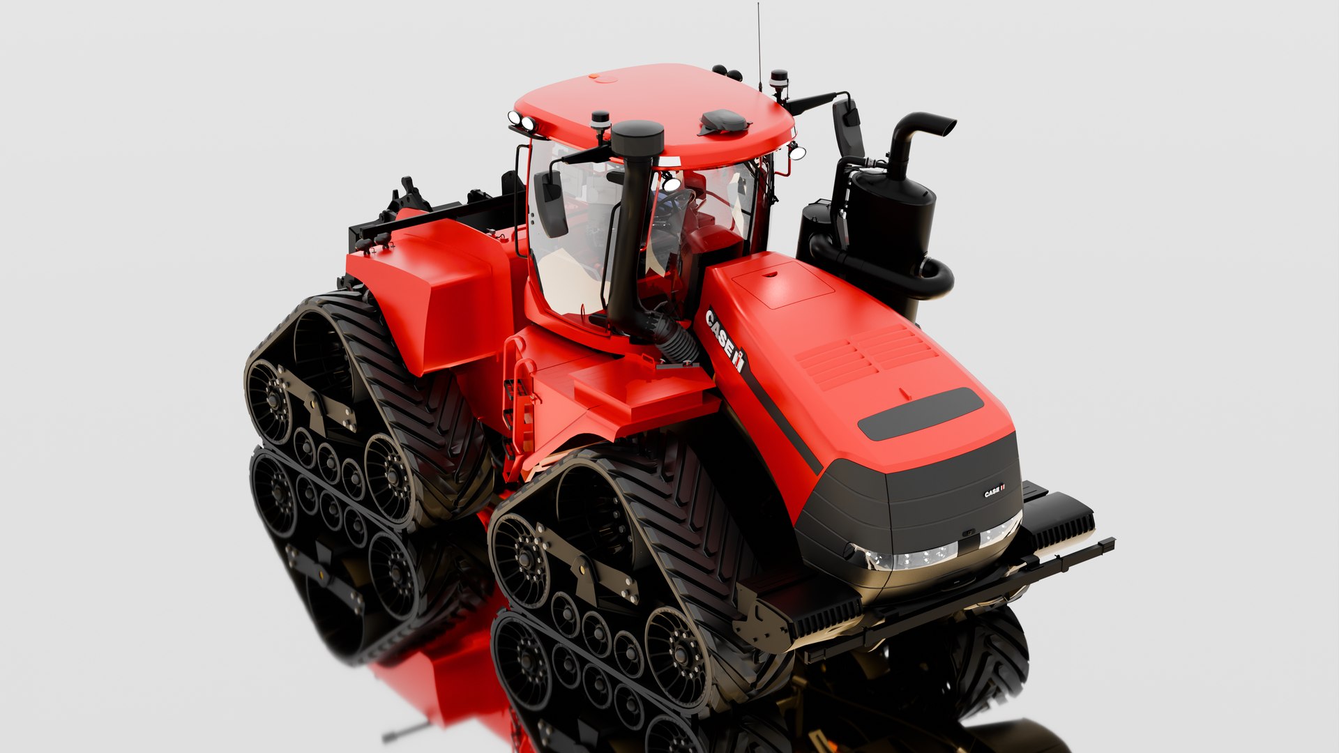 Case IH Quadtrac Tractor Ultra High Detail Fully Textured Premium 3D ...