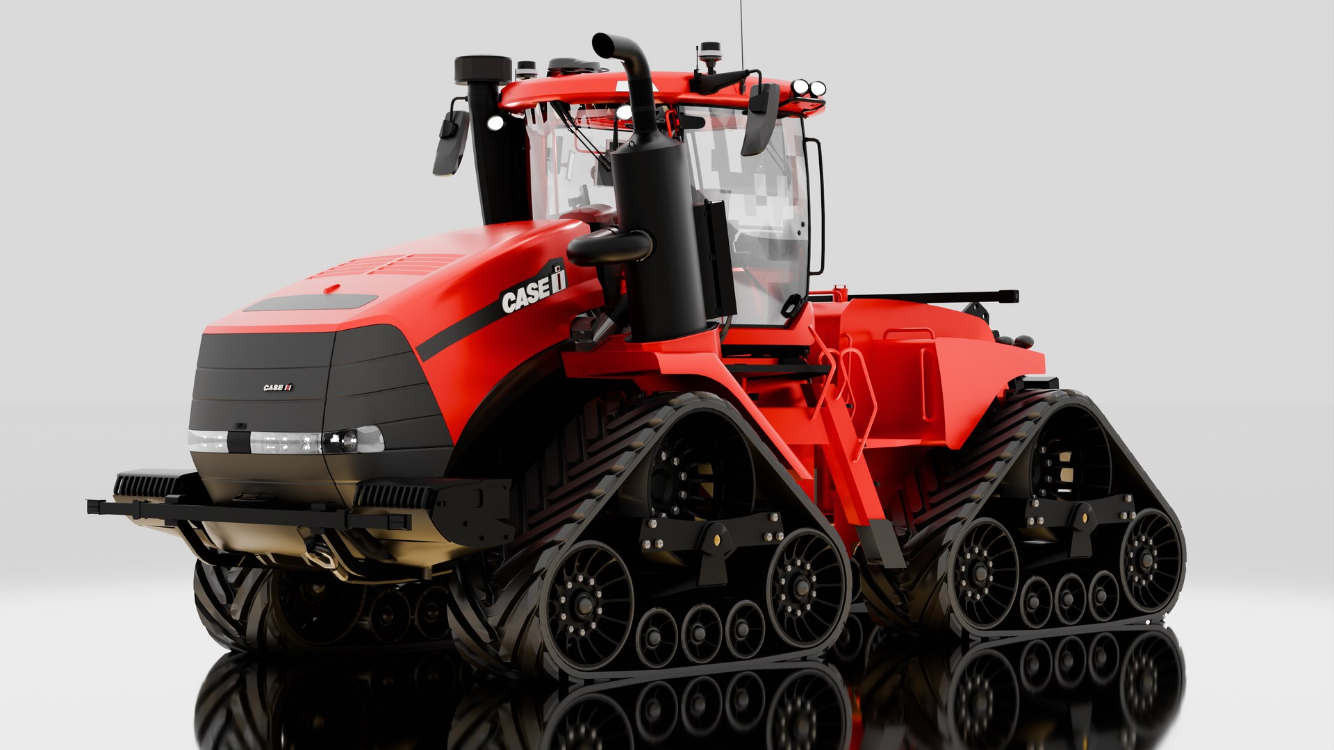 Case IH Quadtrac Tractor Ultra High Detail Fully Textured Premium 3D ...