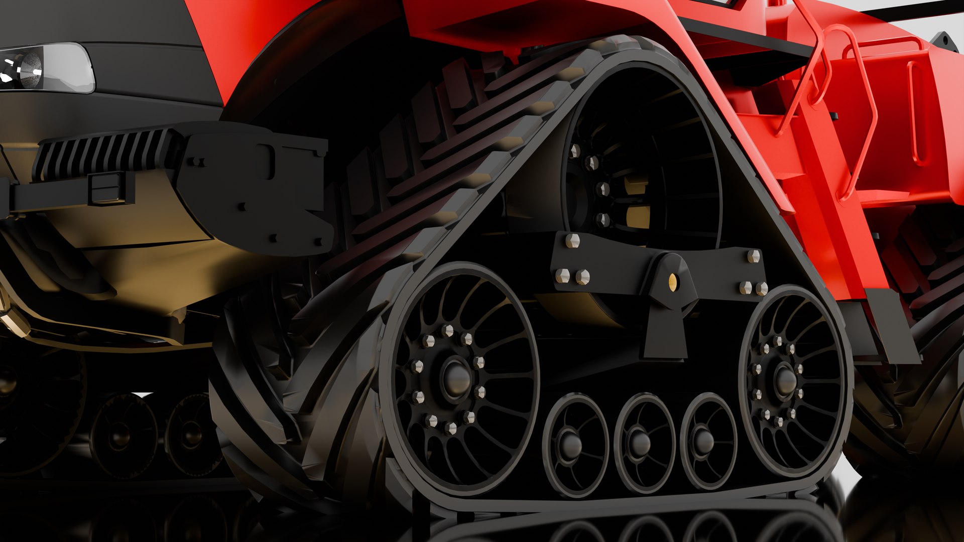 Case IH Quadtrac Tractor Ultra High Detail Fully Textured Premium 3D ...