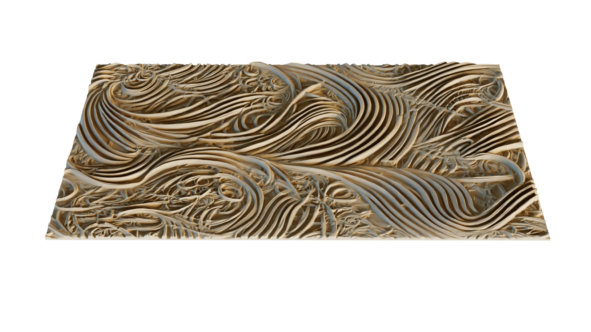 Mural Decor Set Wall Panel 23 3D Model - TurboSquid 2183393