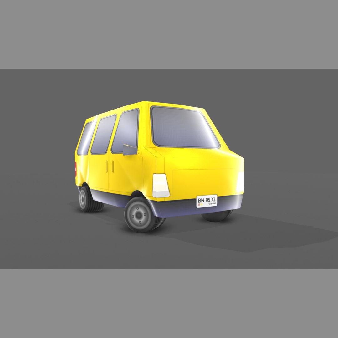 Free Van 3D Model - TurboSquid 1377614
