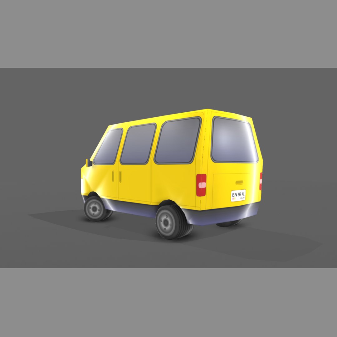 Free Van 3D Model - TurboSquid 1377614