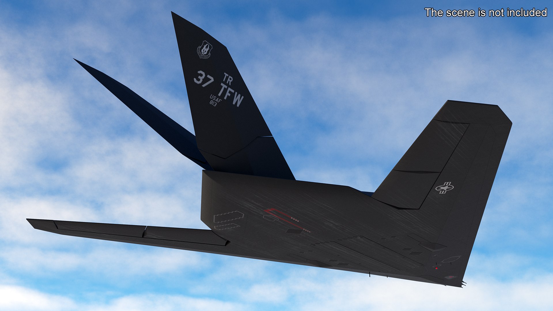 Aircraft Stealth F-117 Nighthawk With Pilot 3D - TurboSquid 2320257