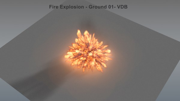 3D model explosion - vdb - TurboSquid 1492573