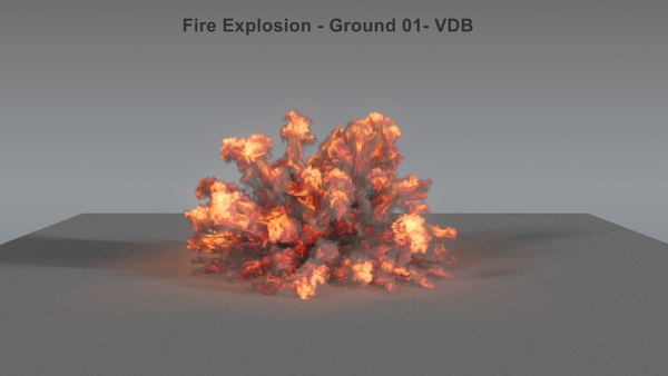 3D model explosion - vdb - TurboSquid 1492573