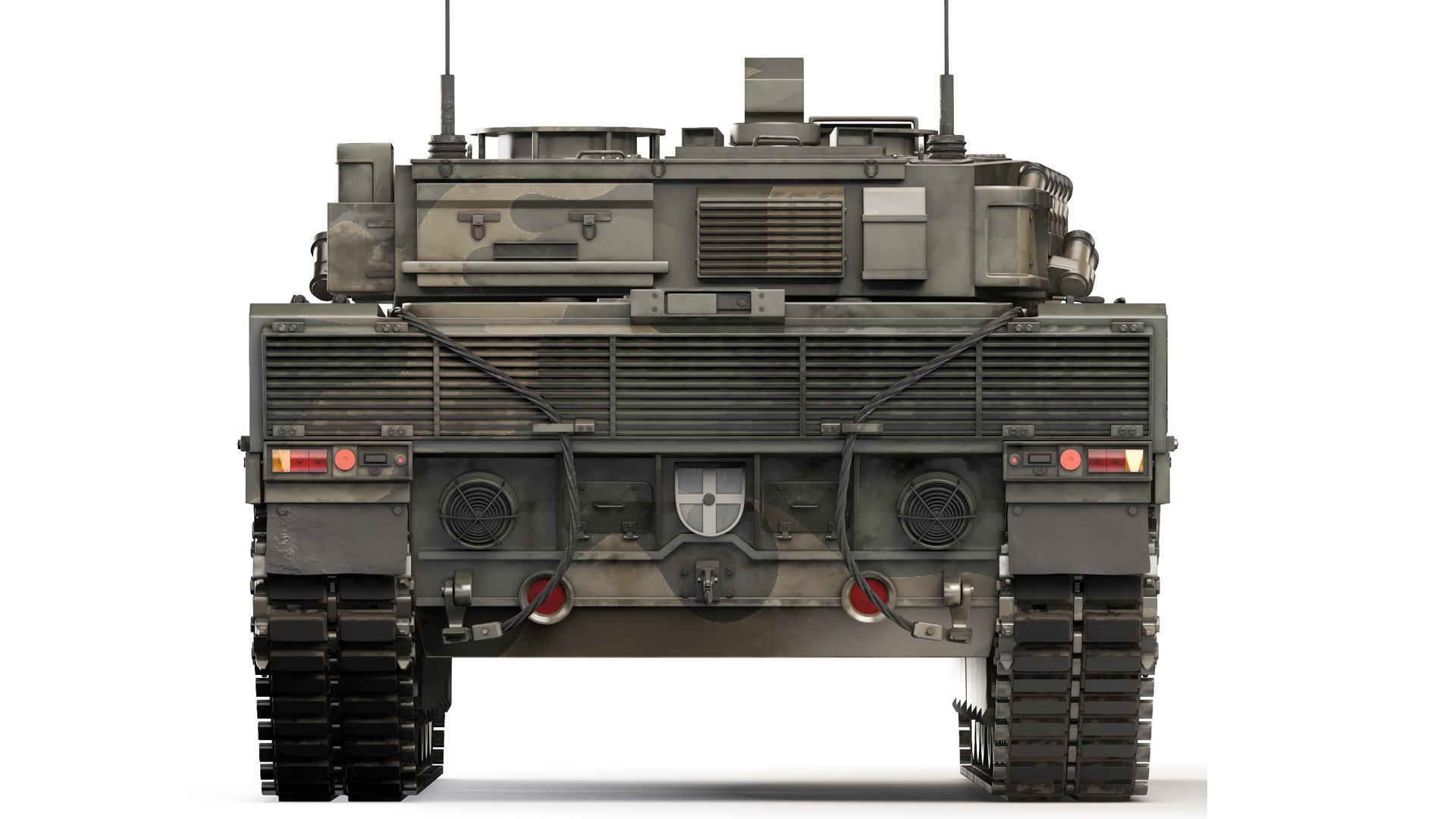 3D Tank Leopard 2A7 2006 Model - TurboSquid 1995975