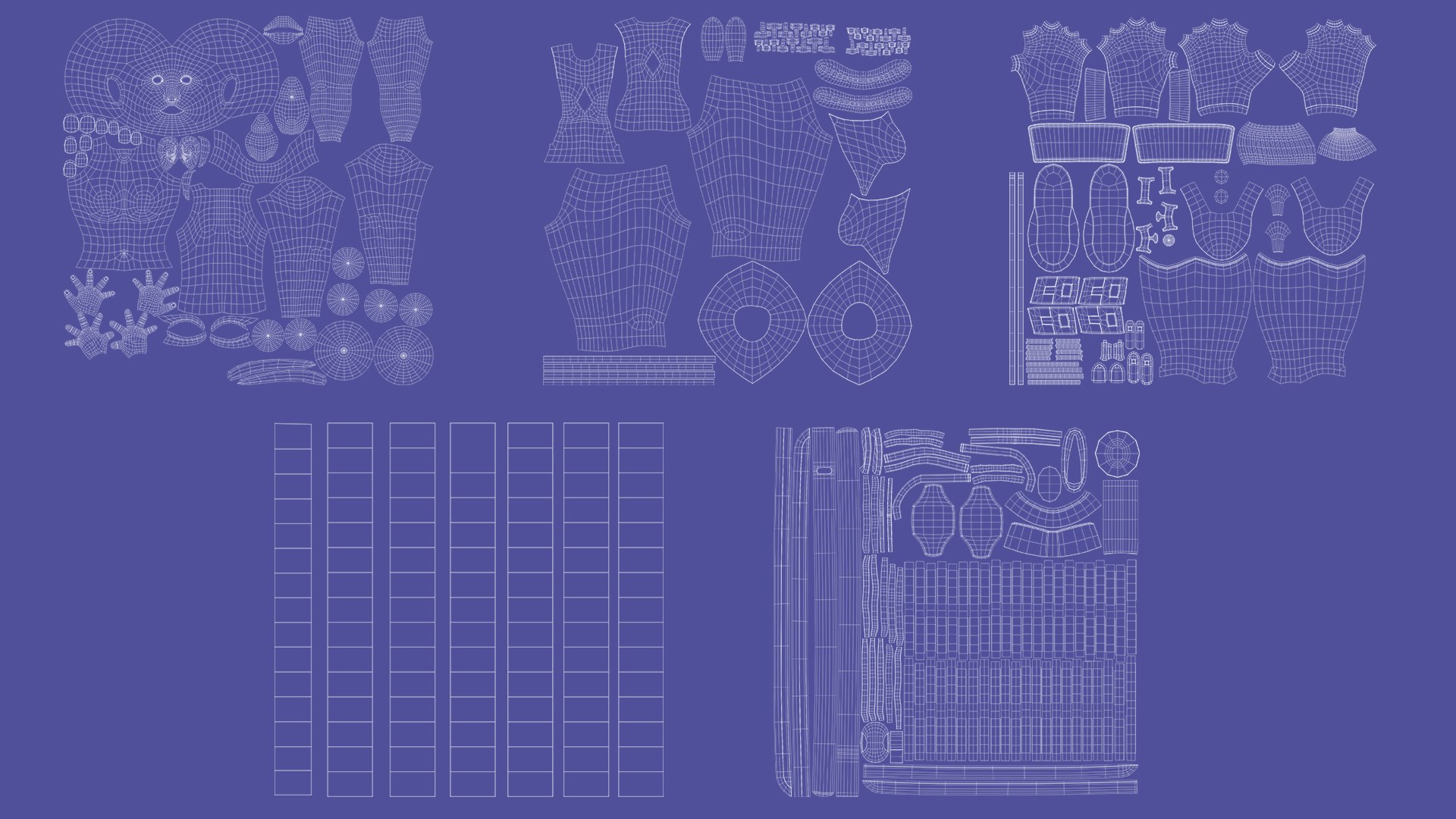 Semi-Realistic Warrior Girl Feng Huo With RIG 3D Model - TurboSquid 2274423