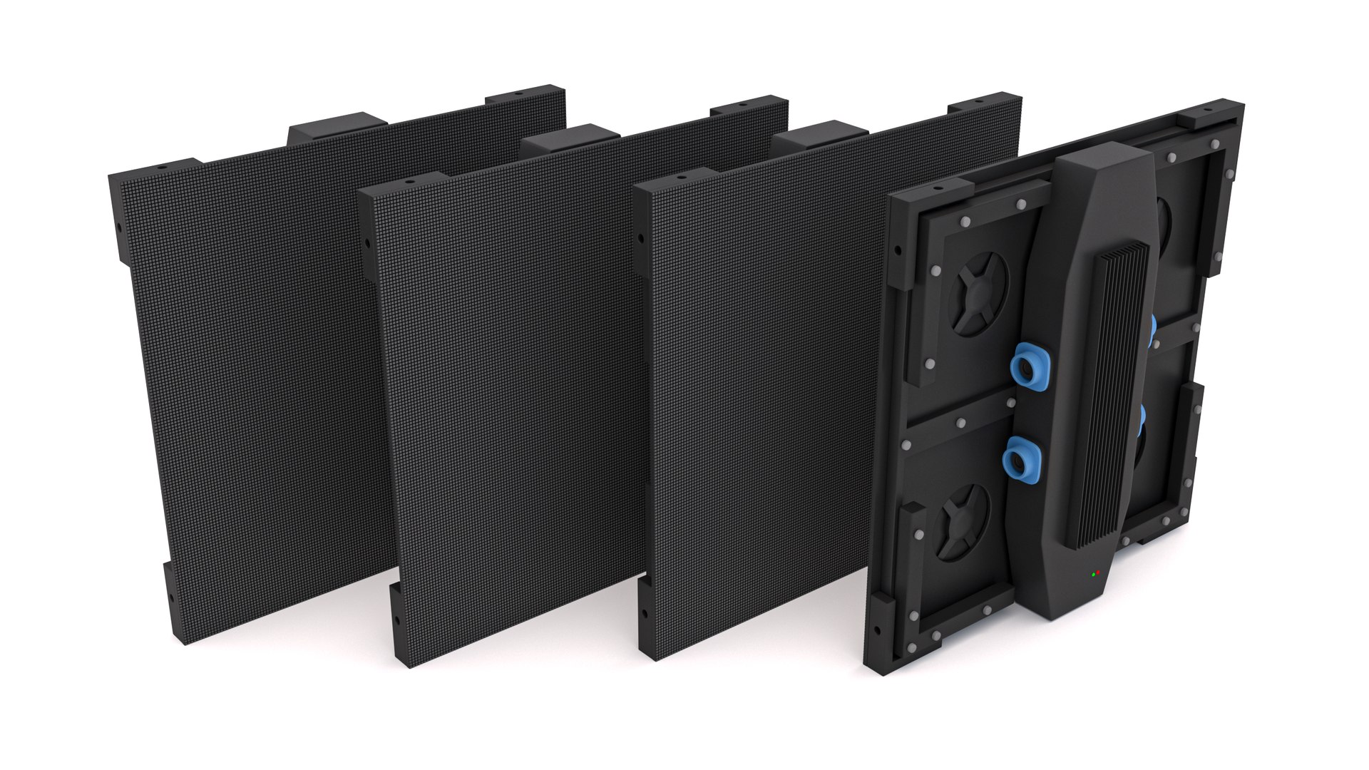 3D Model Led Video Wall Display Panel P2 - TurboSquid 2187221