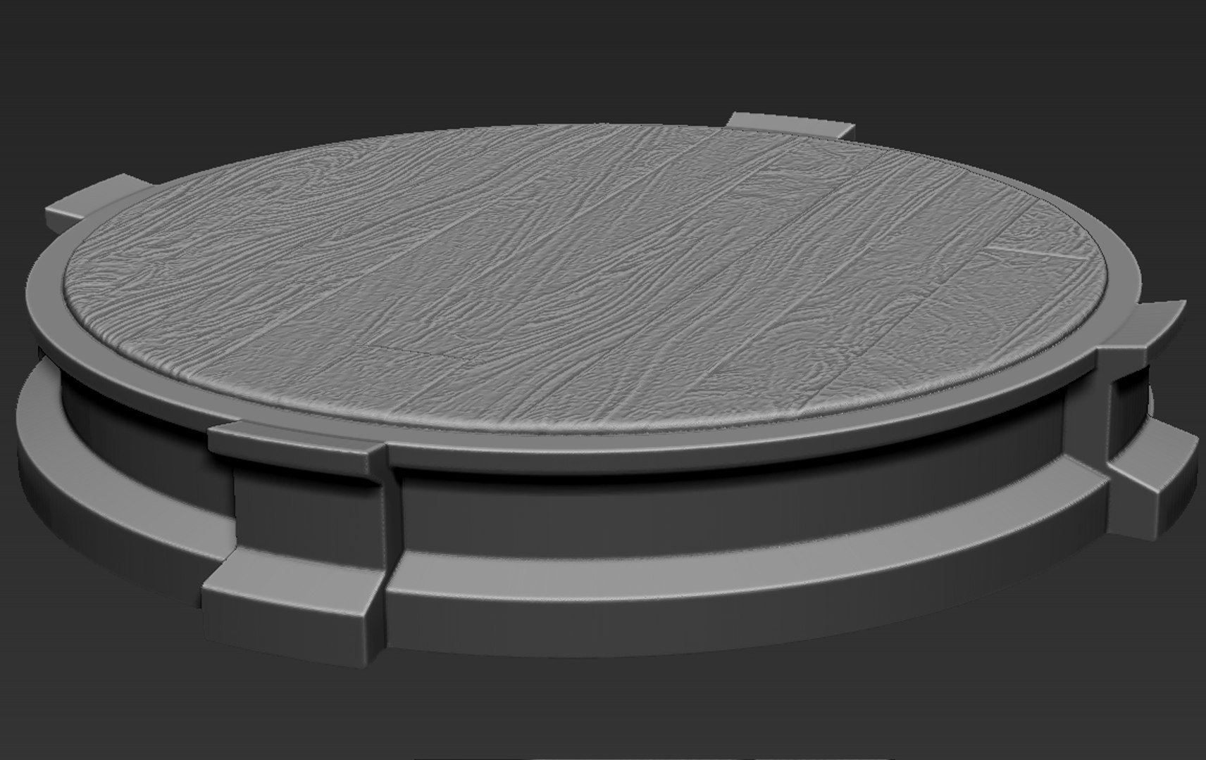 3D Base Stand - TurboSquid 1279351