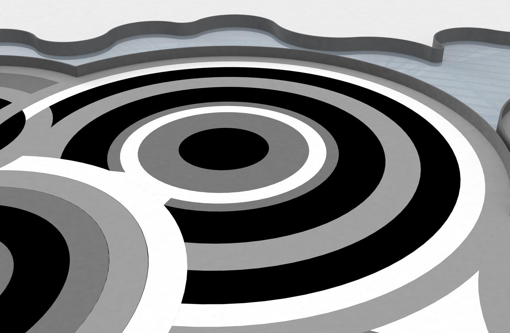 Park Walking Path 2 3D Model - TurboSquid 1852985